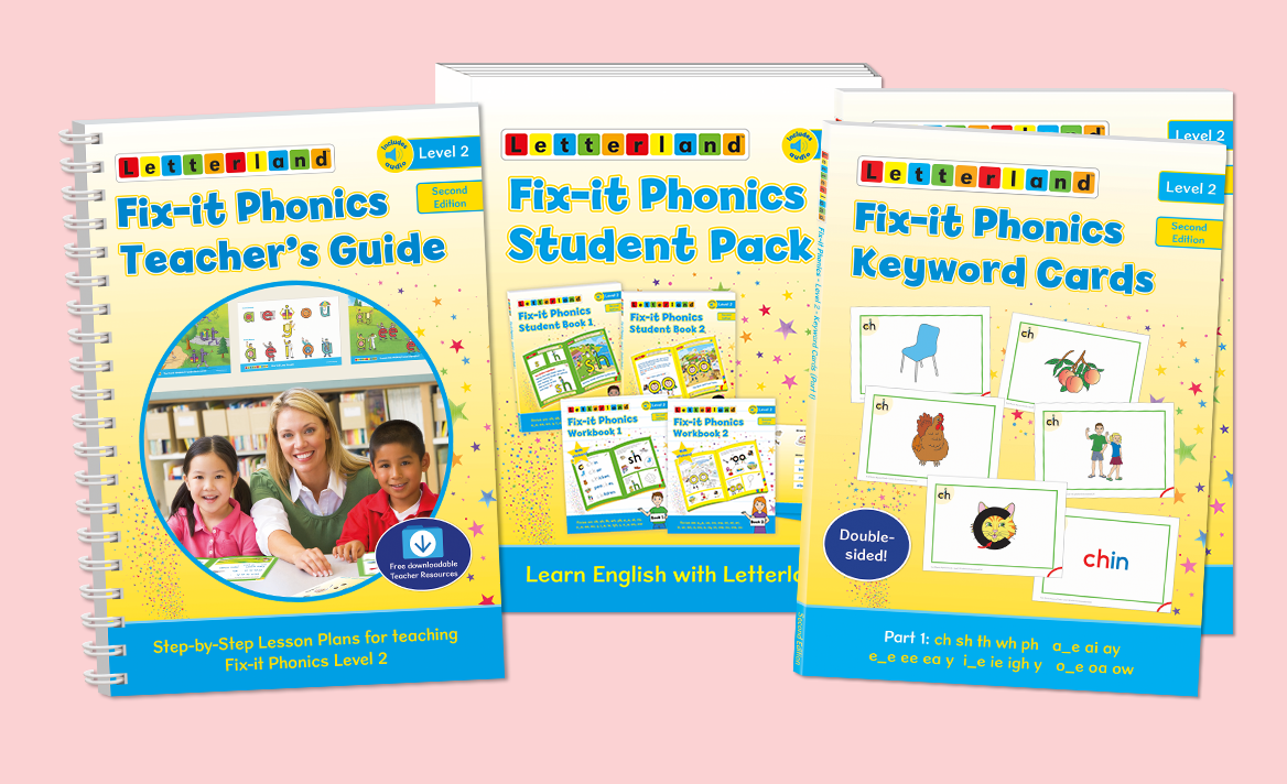 Fix-it Phonics Level 2 (2nd Ed.) – Letterland UK