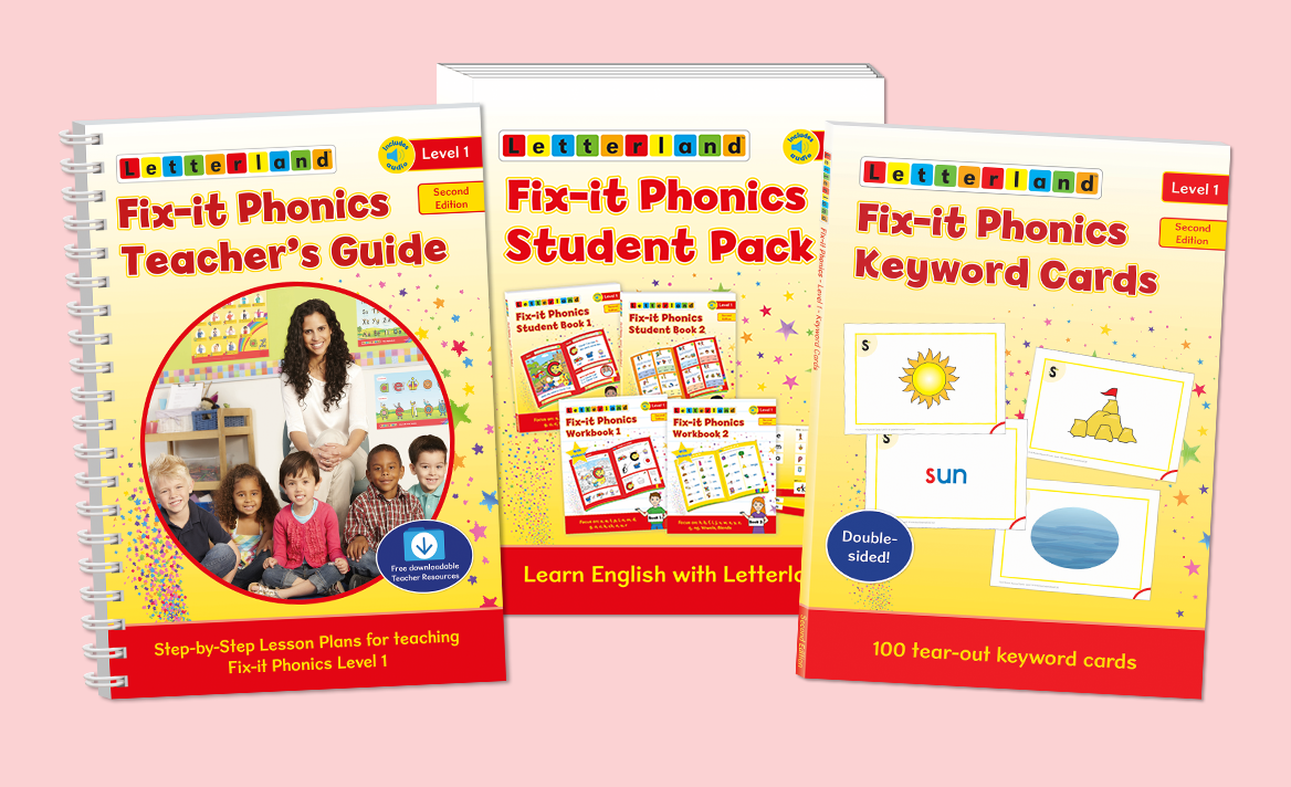Fix-it Phonics Level 1 (2nd Ed.) – Tagged "Type:_Cards" – Letterland UK