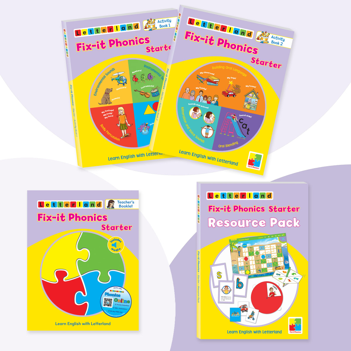 Fix-it Phonics - Starter Level - Teacher's Pack – Letterland UK