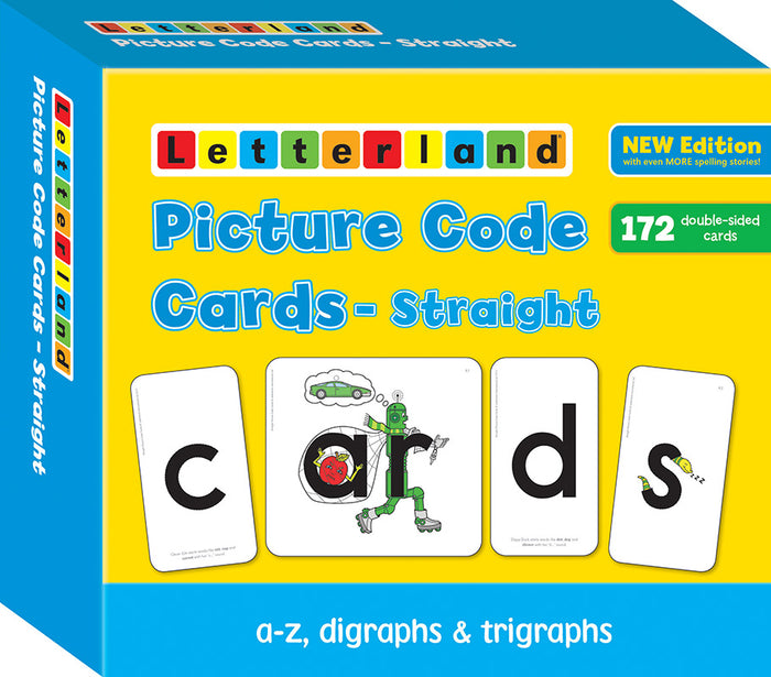 Picture Code Cards - Straight – Letterland UK