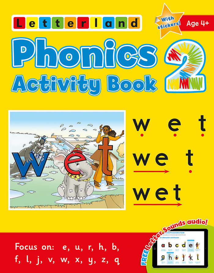 Phonics Activity Book 2 – Letterland UK