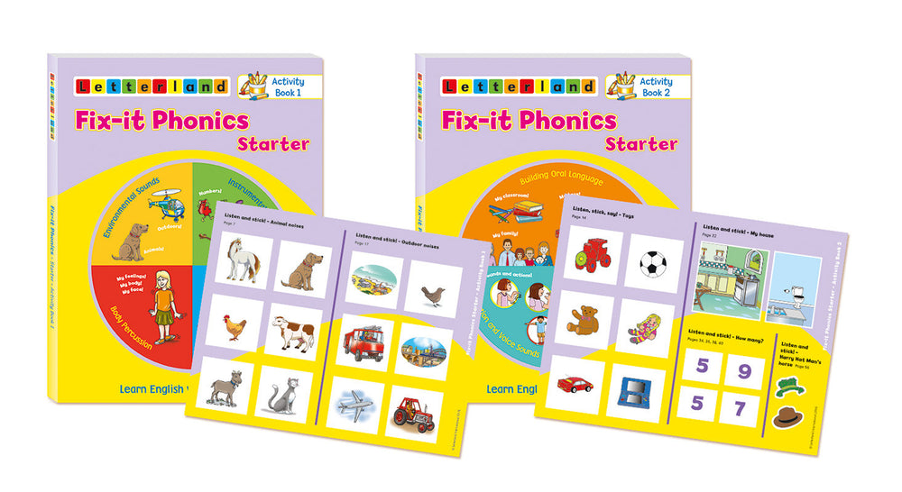 Fix-it Phonics - Starter Level - Student Pack – Letterland UK