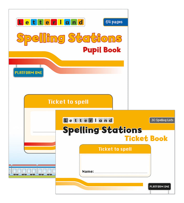 Spelling Stations 1 Pupil Pack – Letterland UK
